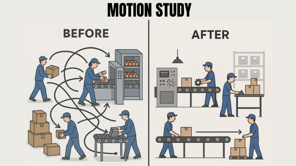How Motion Study Improves Operations & Production Management